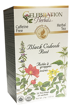 Buy Celebration Herbals BLACK COHOSH ROOT TEA (ORGANIC) – 24 BAGS at ...