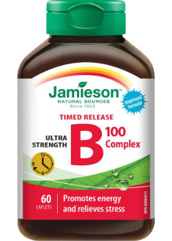 Buy Jamieson B COMPLEX TIMED RELEASE 100MG - 60 CAPS at ...