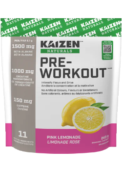Buy Kaizen Sports Nutrition Pre-Workout (Pink Lemonade) - 243g at ...