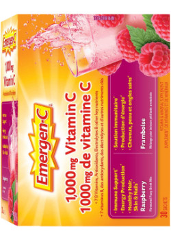 Buy Emergen-C EMERGEN-C (RASPBERRY) - 30 PACKETS at NationalNutrition.ca