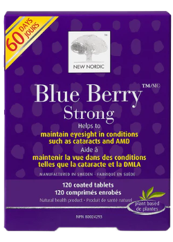 Buy New Nordic BLUEBERRY STRONG (FORMERLY BLUEBERRY EYEBRIGHT) - 120 ...