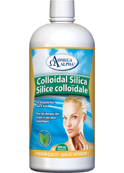 Buy Omega Alpha Colloidal Silica (Mint) - 500ml at NationalNutrition.ca