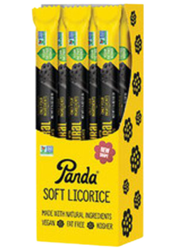 Buy Panda Licorice NATURAL SOFT LICORICE BARS (BLACK) – 20 X 32G at ...