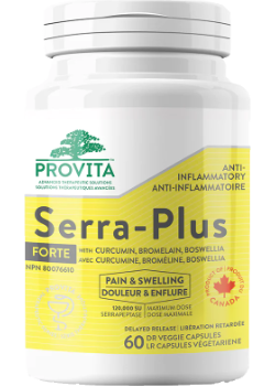 Buy Provita SERRA-PLUS FORTE 60VCAP at NationalNutrition.ca