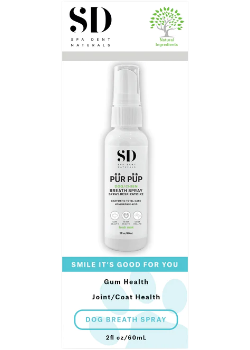 Buy SD Naturals Pup Pup Dog Breath Spray (Fresh Mint) - 60ml at ...