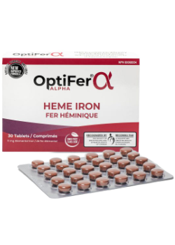 Buy Volo Healthcare Inc. OptiferA Alpha Heme Iron - 30 Tabs at ...